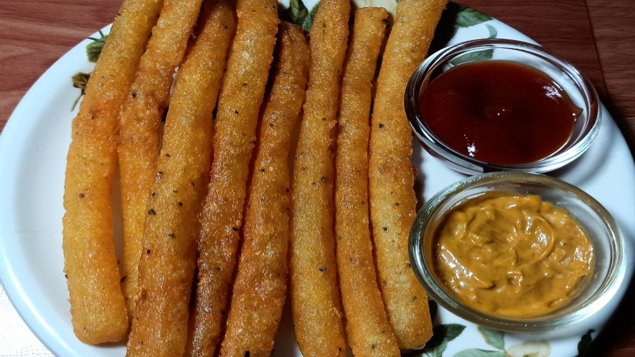 মজার পটেটো স্টিক ।Long Potato Sticks।Crispy Potato Fry Recipe। Potato ...