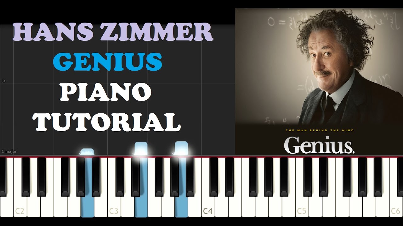 Hans Zimmer - Genius (National Geographic Soundtrack) (Piano Tutorial ...