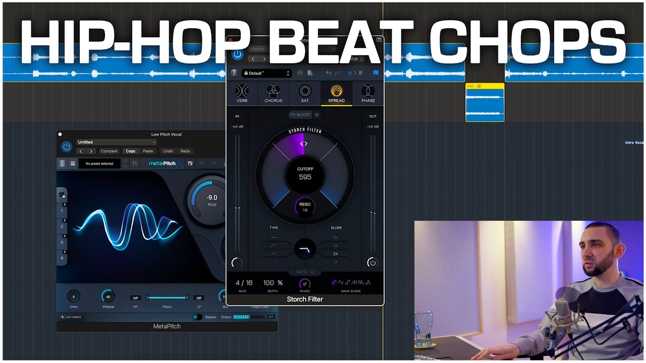 2-Track HIP-HOP Instrumental - Using chops & filters to add structure ...