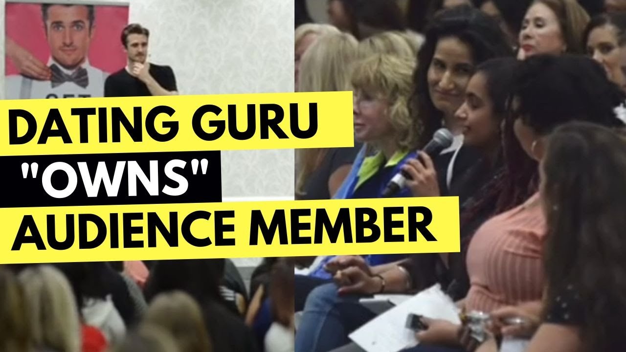 Dating guru Matthew Hussey gets awkward with audience member - YouTube