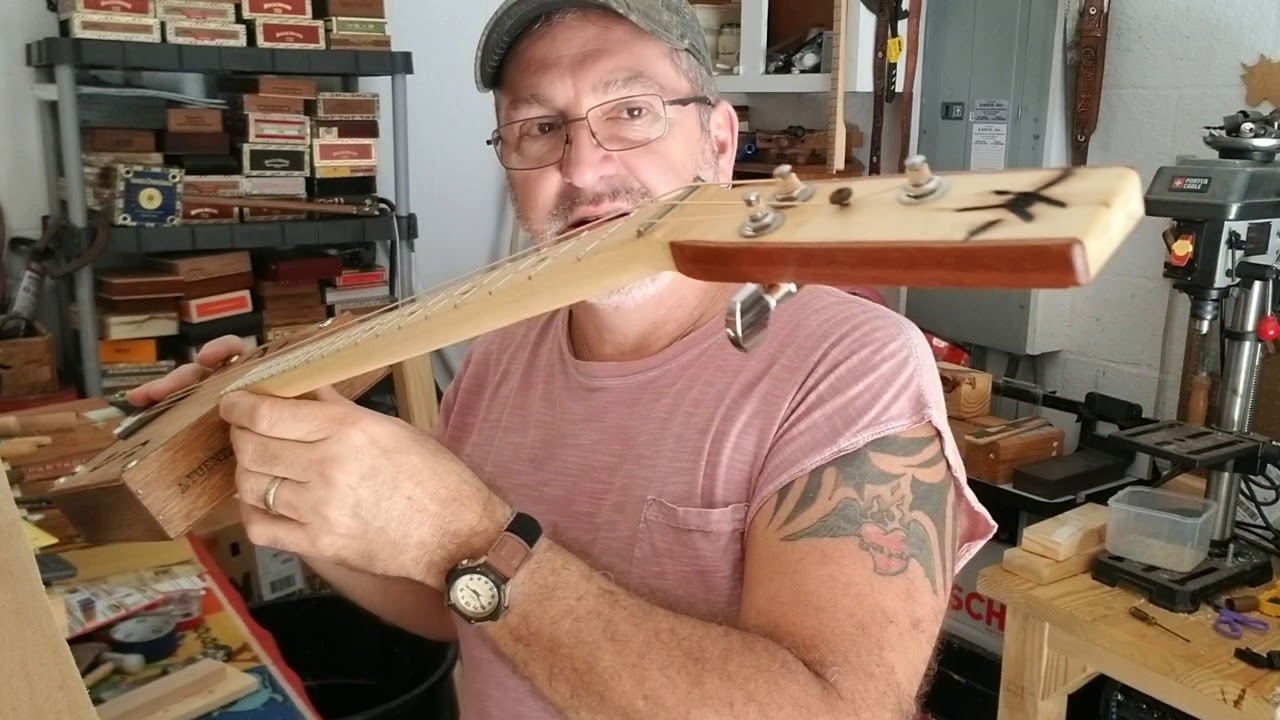 Cigar Box Guitars - Built in a Big Fancy Shop??? - YouTube