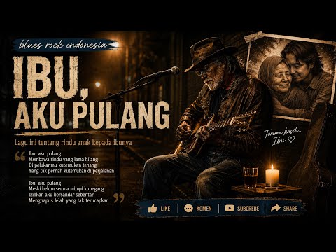 IBU, AKU PULANG 🥺 | Lagu Blues Rock Indonesia Paling Menyentuh Hati | Rindu Seorang Anak Kepada Ibu