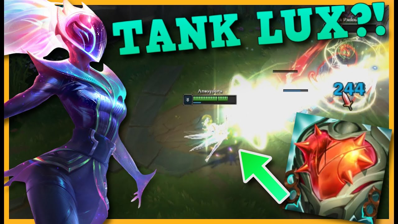 TANK LUX?! | #223 | league of legends | Anesydora - YouTube