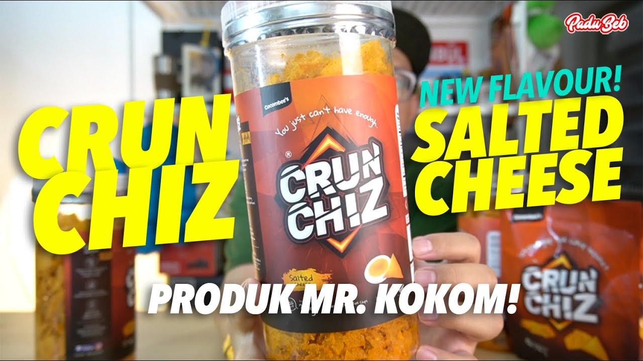Crunchiz Ada Perisa Baru - Salted Cheese! - YouTube