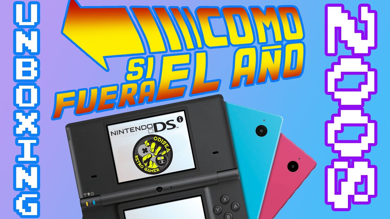 COMO SI FUERA EL AÑO 2008 | RETRO UNBOXING | NINTENDO DSi - YouTube
