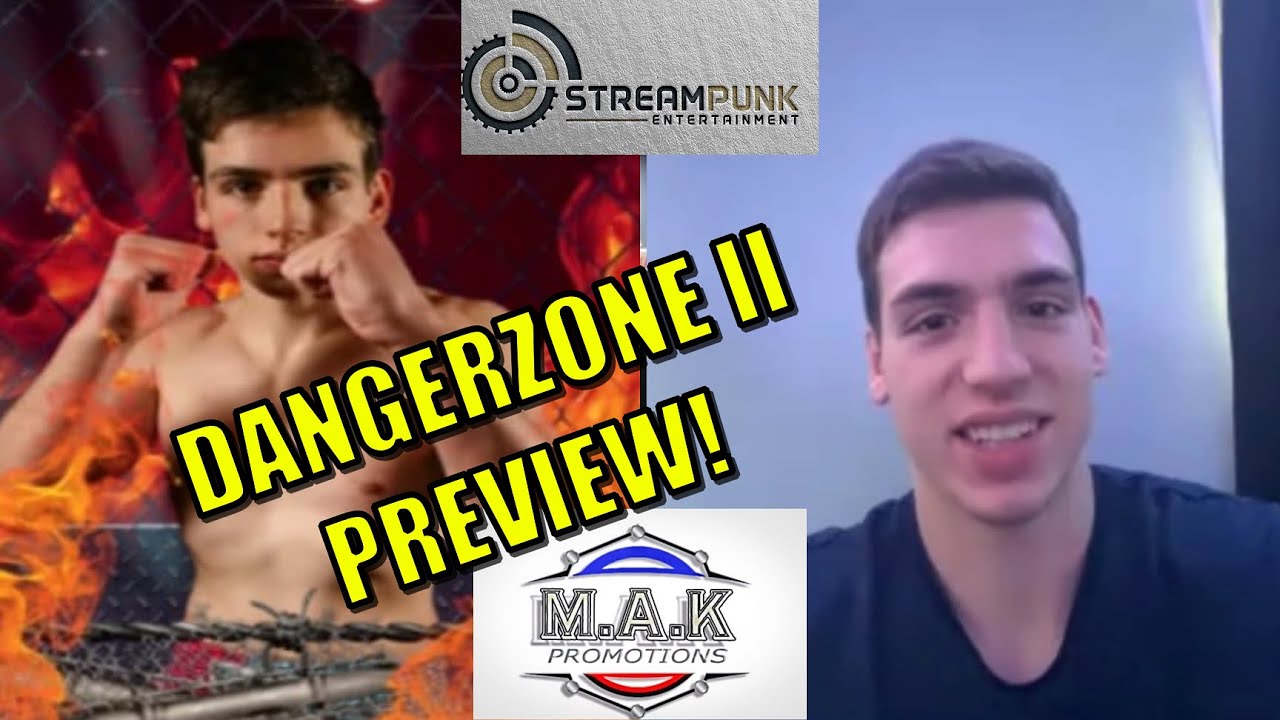 Talking WIth MMA Fighter Aiden McKiernan About Dangerzone 2! - YouTube