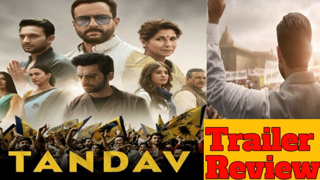 Tandav Trailer Review | Amazon prime web series | new upcoming web ...