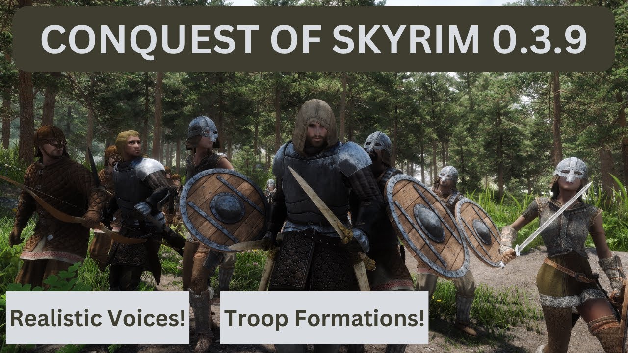 Conquer Skyrim With Realistic Voices Troop Formations And More conquer-skyrim-with-realistic-voices-troop-formations-and-more