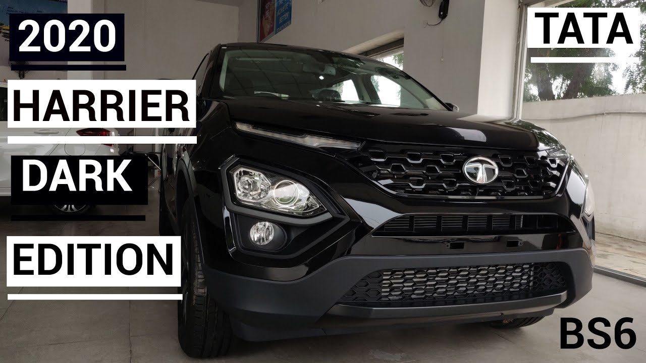 2020 Tata Harrier Dark Edition | Harier Facelift 2020 - YouTube