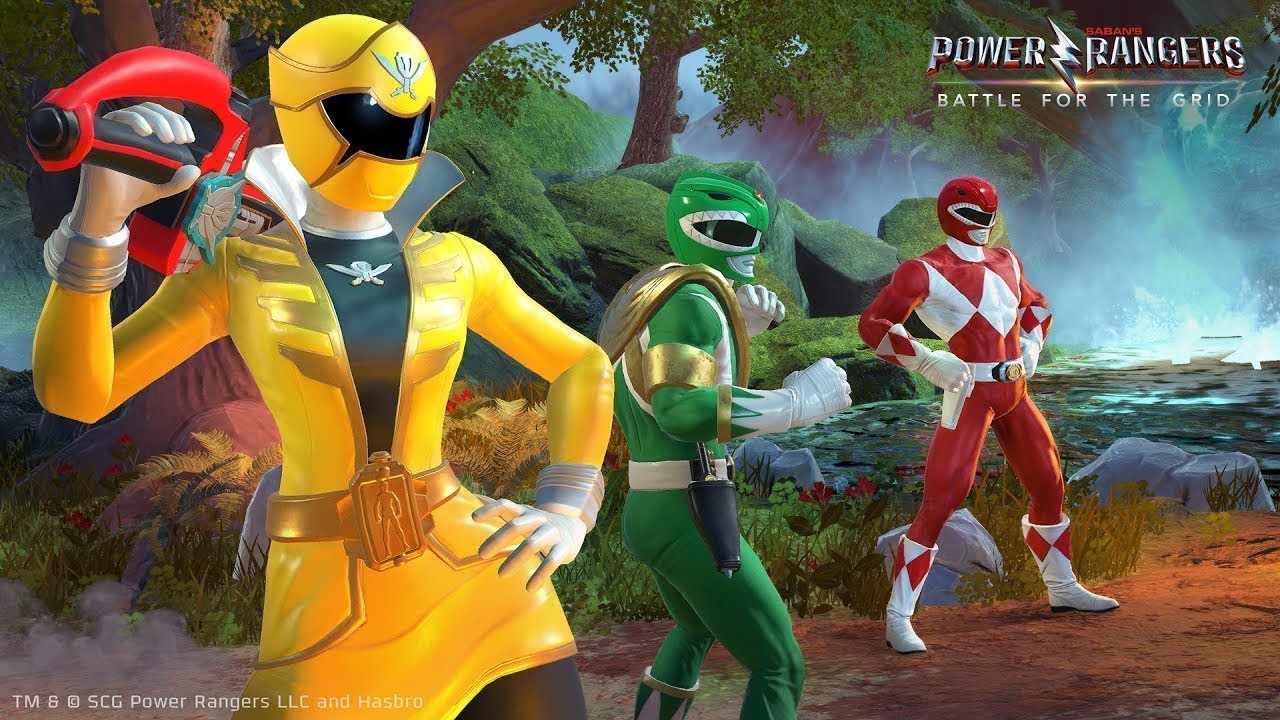 Power Rangers: Battle for the Grid - Gameplay (Green x Red x Yellow ...