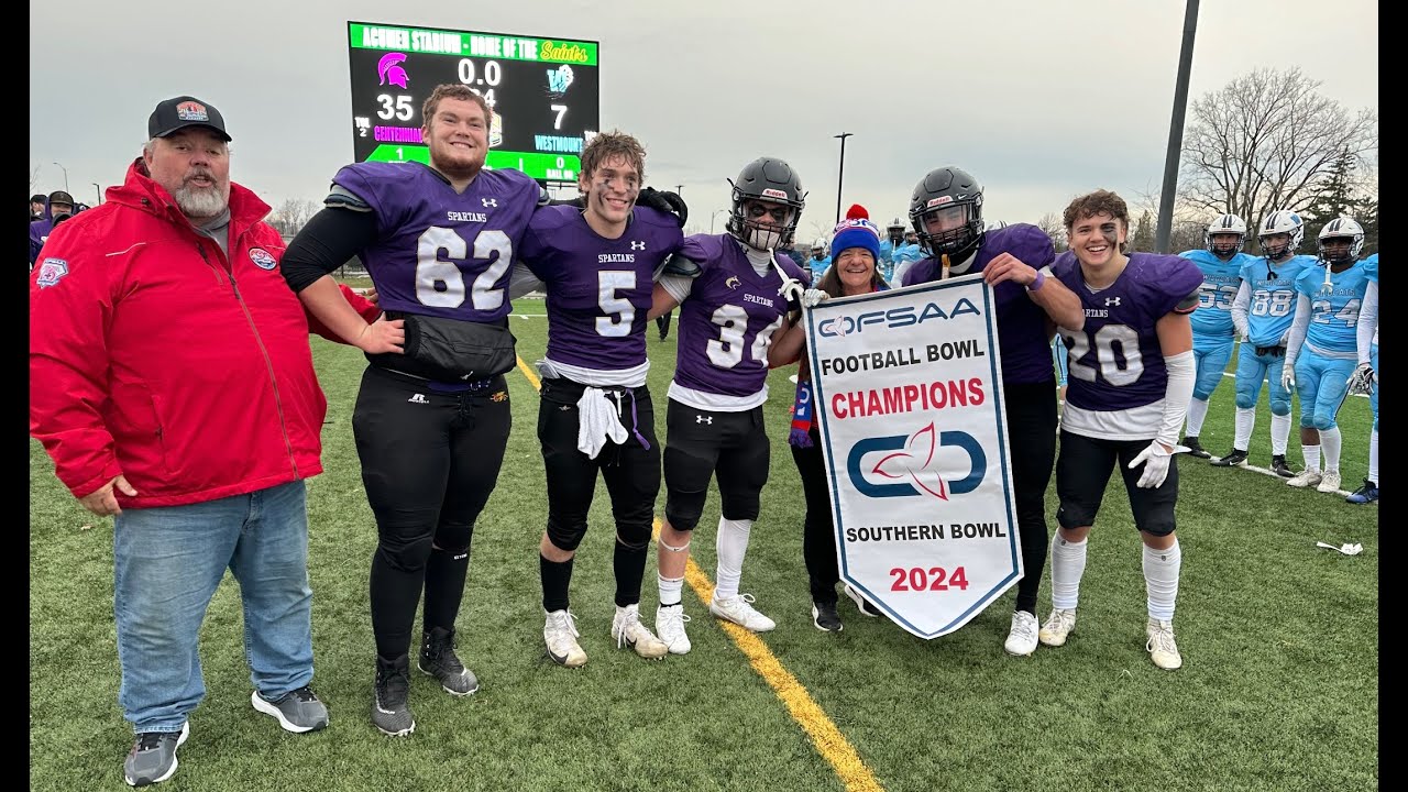 OFSAA Southern Bowl - Westmount Wildcats (Hamilton) vs Centennial ...