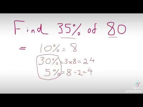 Percentage of an Amount/Quantity KS2 KS3 GCSE 9-1 Maths AQA EDEXCEL OCR IGCSE CCEA CIE WJEC 11 ...
