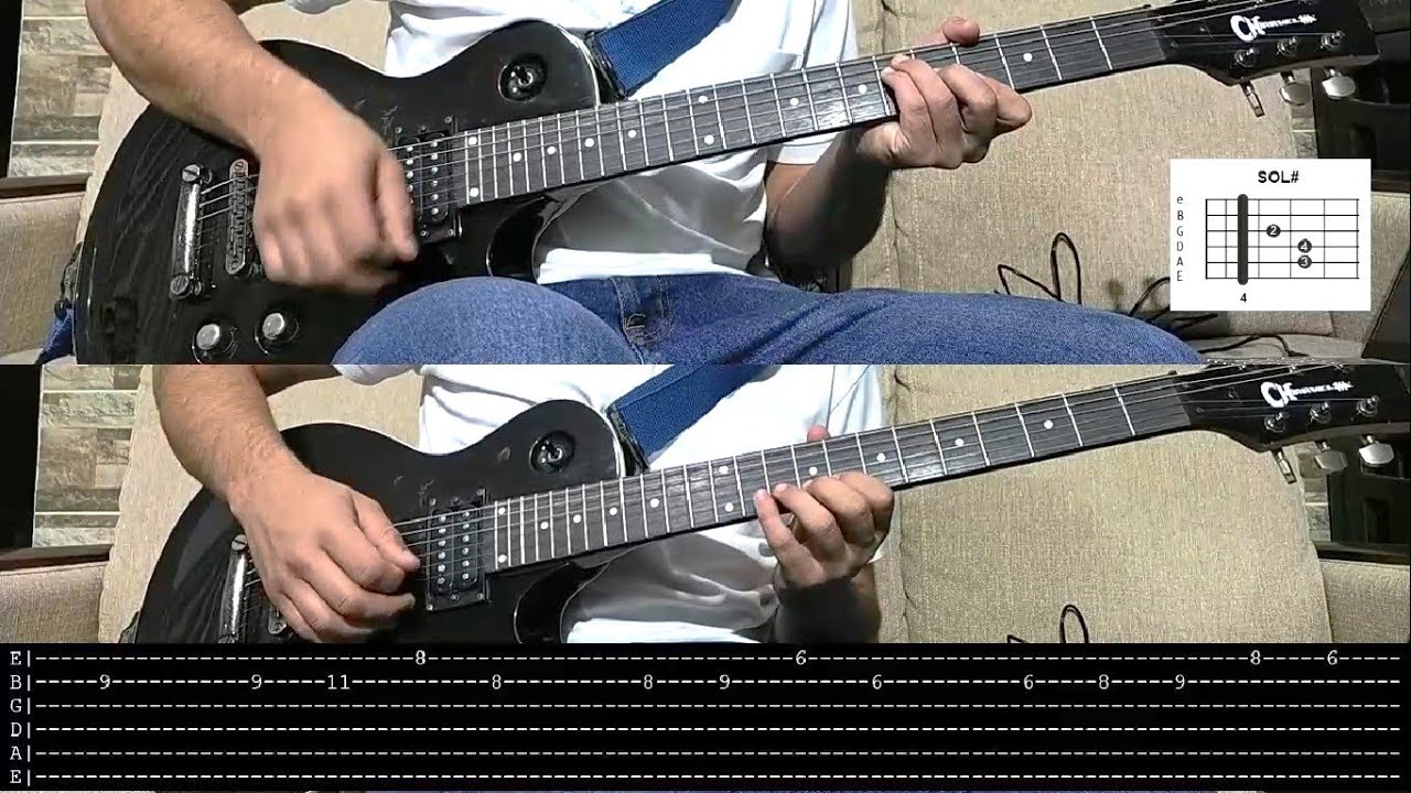 Kingston Town UB40 - Tutorial - Cover - Guitar - YouTube