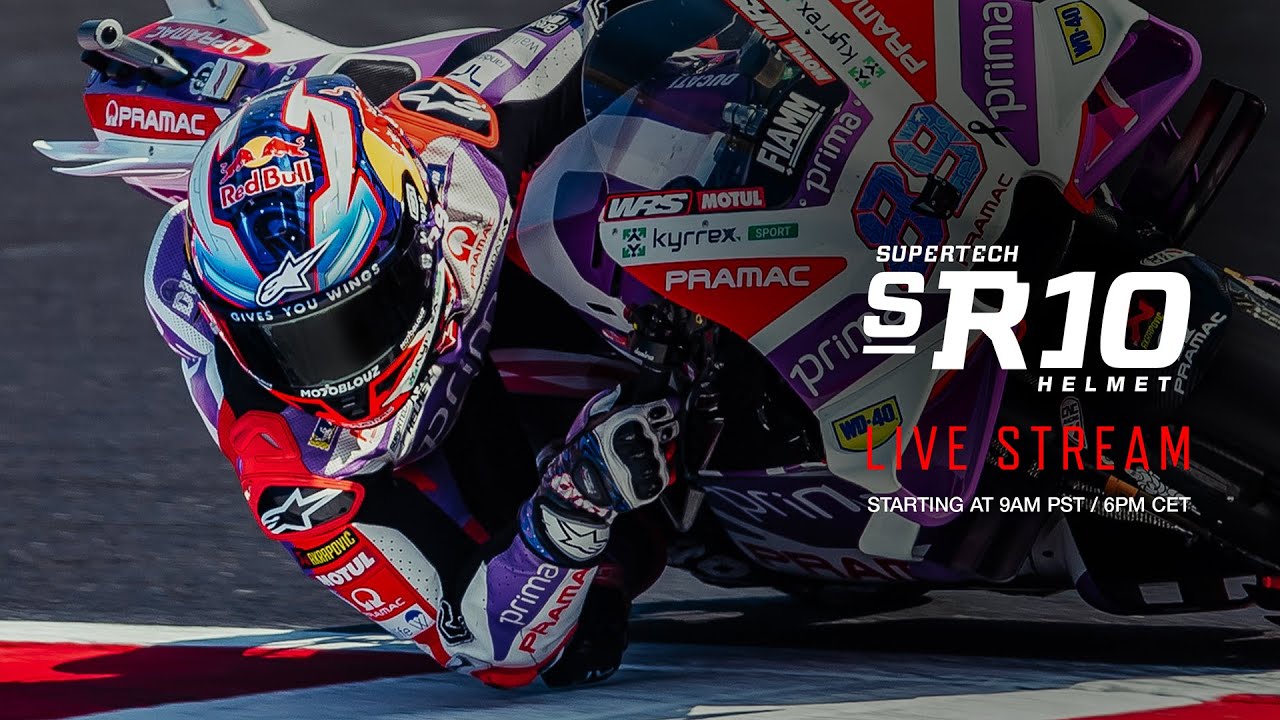 Alpinestars Supertech R10 Live Stream - YouTube