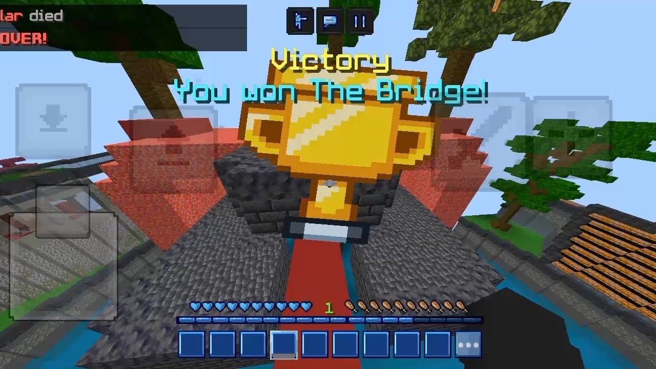 ez win! the hive bridge|Minecraft pe Indonesia - YouTube