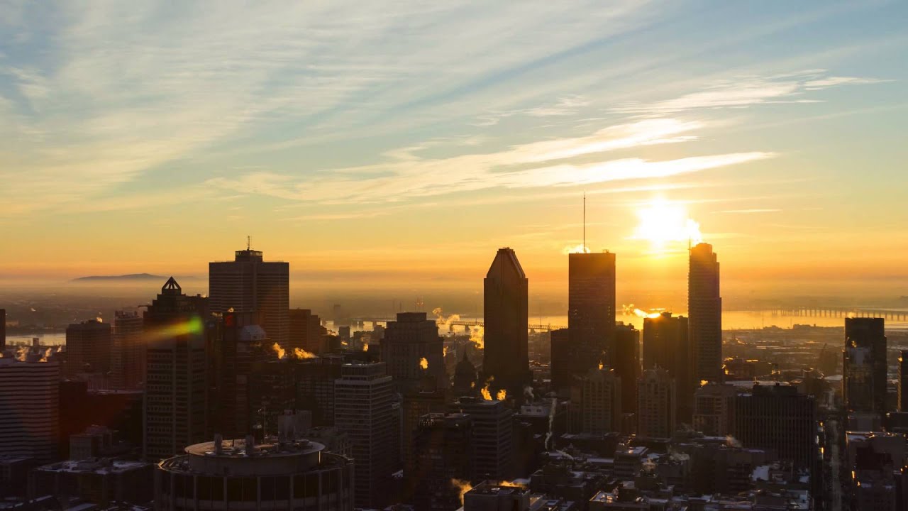 Montreal sunrise - YouTube