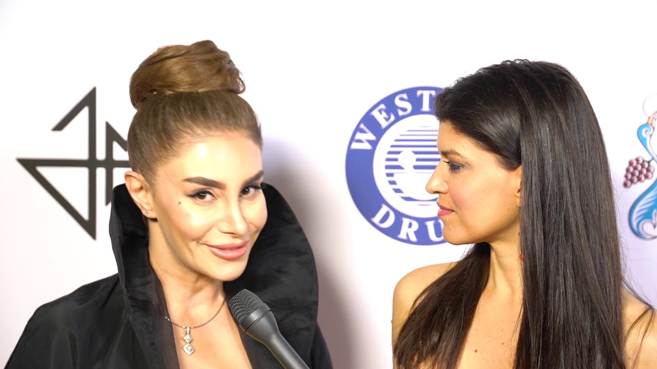 Red Carpet Interview with singer Maria Cozette 2019 Arpa IFF - YouTube