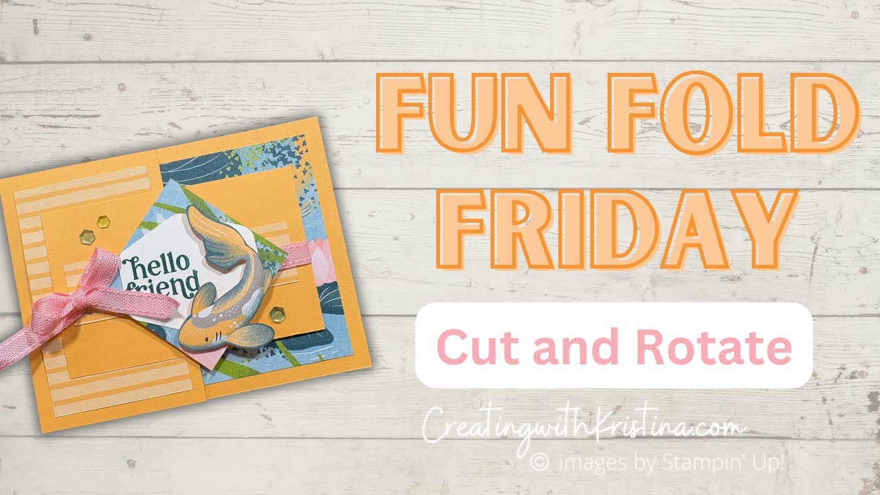 Fun Fold Friday - YouTube