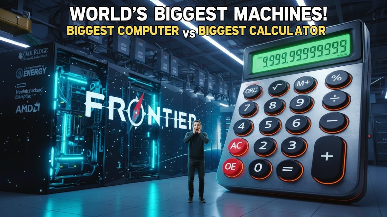 World’s Biggest Computer & World’s Biggest Calculator | Mega Technology ...