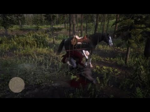 Red Dead Redemption 2 The Valuables Satchel Arthur With Baylock And The ...