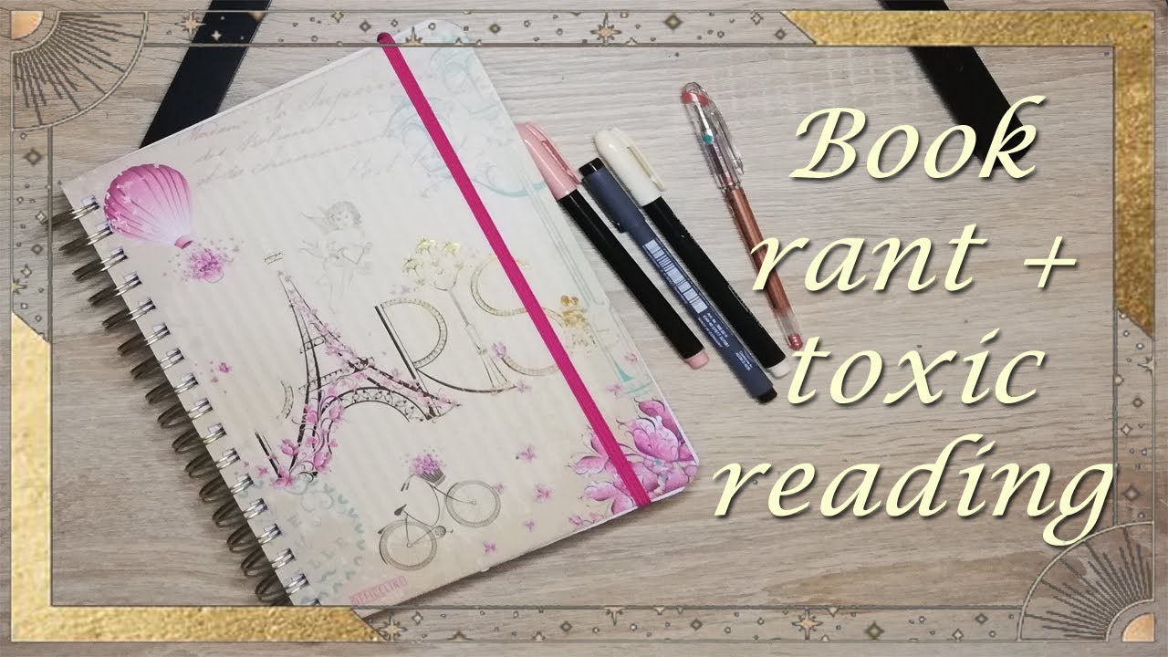 Book rant vlog + toxic reading + problem on booktube, booktok and book culture - YouTube