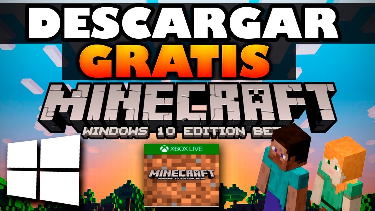 COMO INSTALAR MINECRAFT EN WINDOWS 10 - YouTube