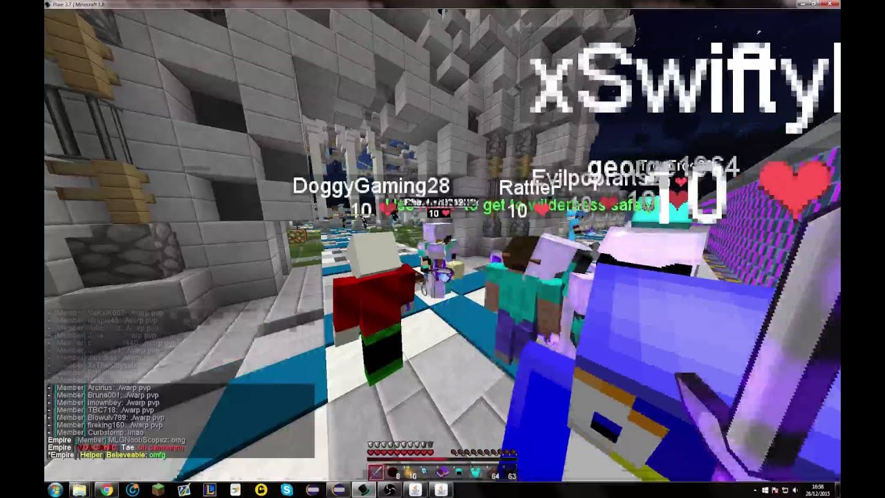 Riptide 1.8 Minecraft Bot : Spamming 101 - YouTube