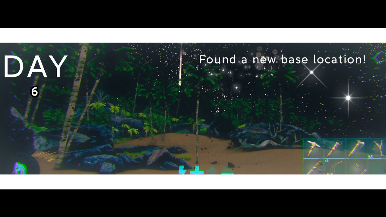 Found a new base location( It's beautiful!)- Ark - YouTube