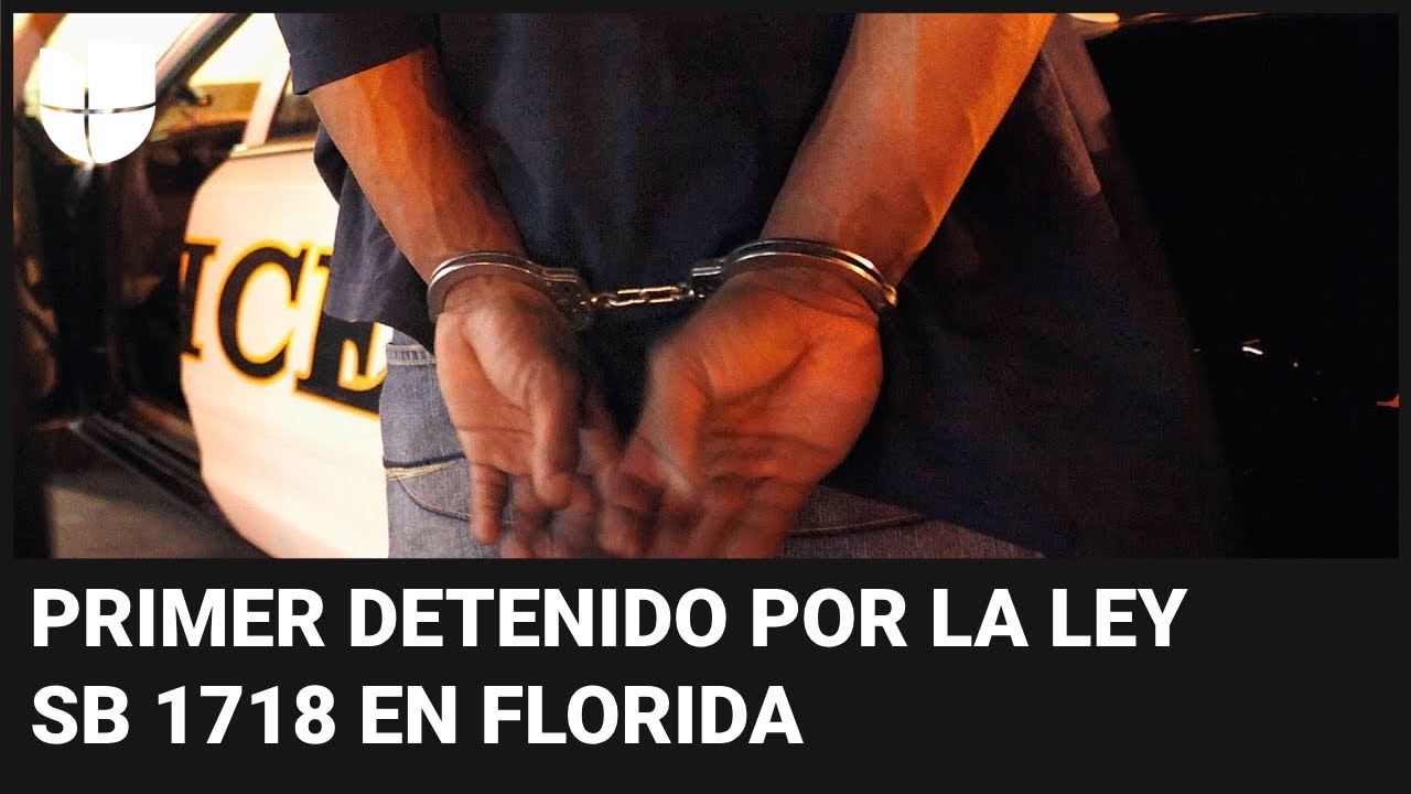 Mexicano se convierte en el primer detenido en Florida bajo la ley SB ...