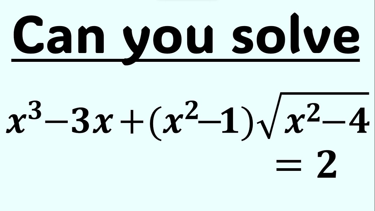 Solving The Unsolvable Strategies For Challenging Equations YouTube solving-the-unsolvable-strategies-for-challenging-equations-youtube