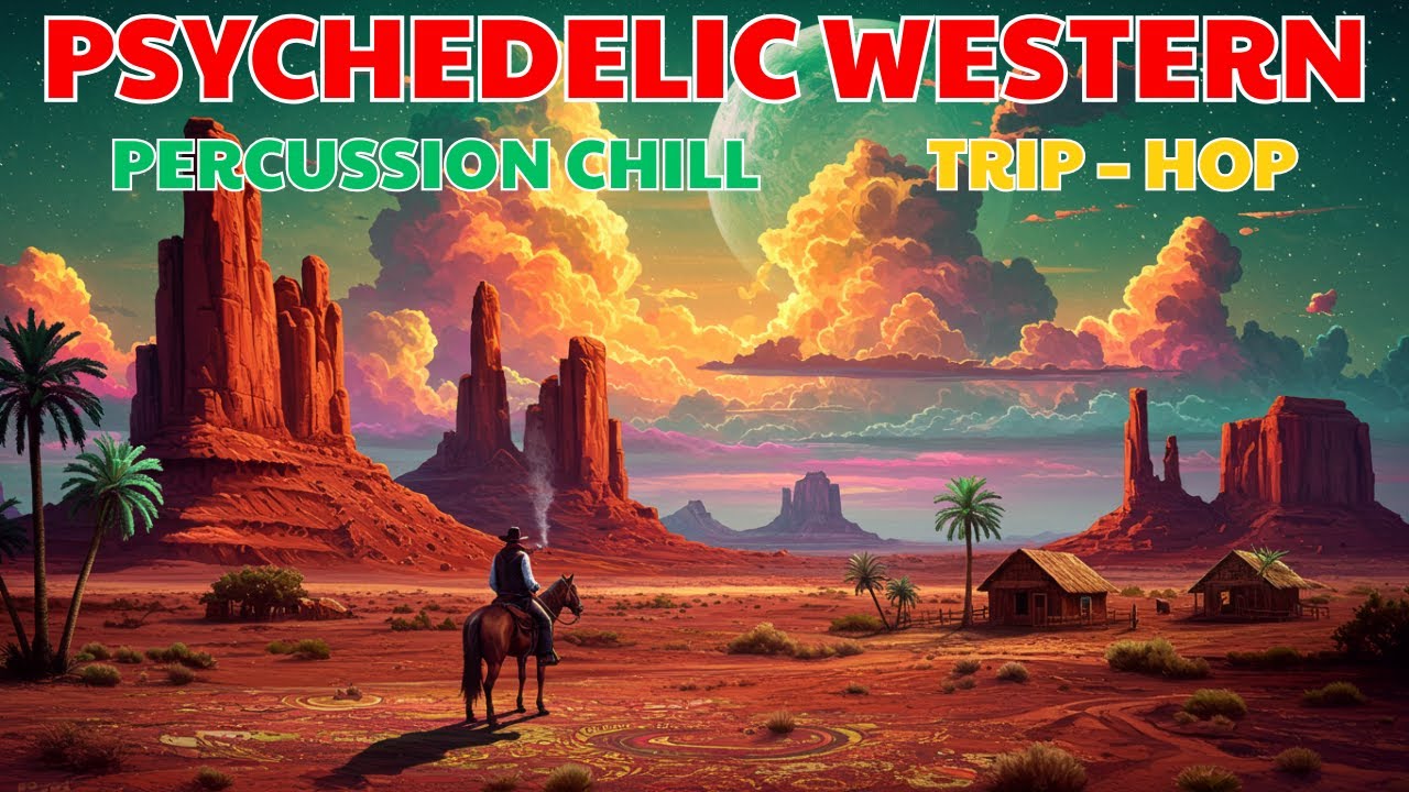 Psychedelic Desert Western Rock | Chillout Trip-Hop Mix for Road Trips ...