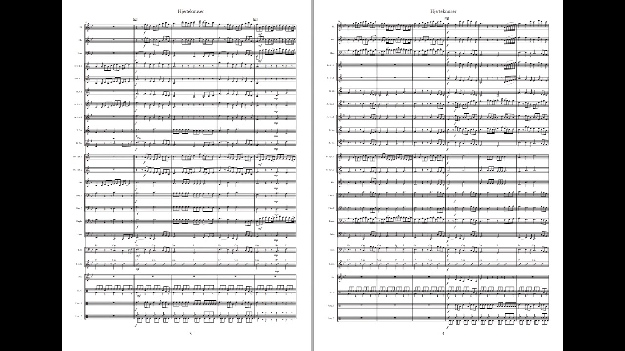 Hjerteknuser (Kaizers Orchestra) - arr: Heimdal. Available for Brass ...