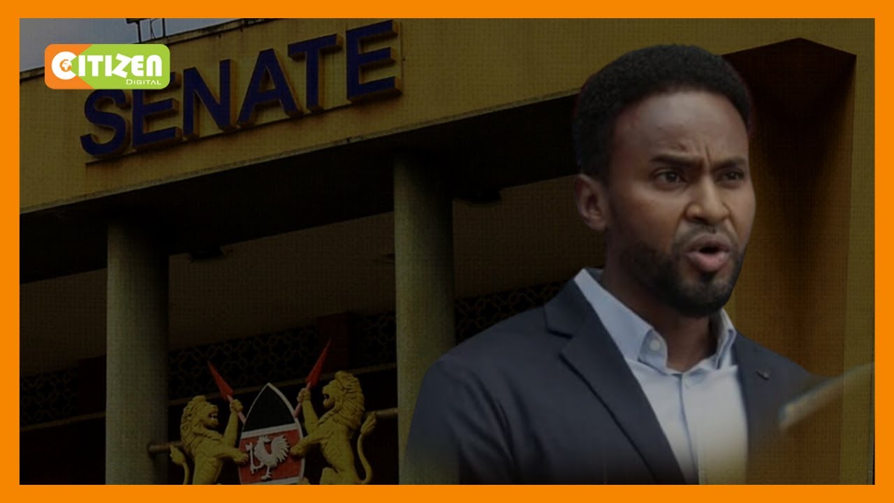 New Garissa senator Abdulkadir Haji sworn in at special sitting - YouTube