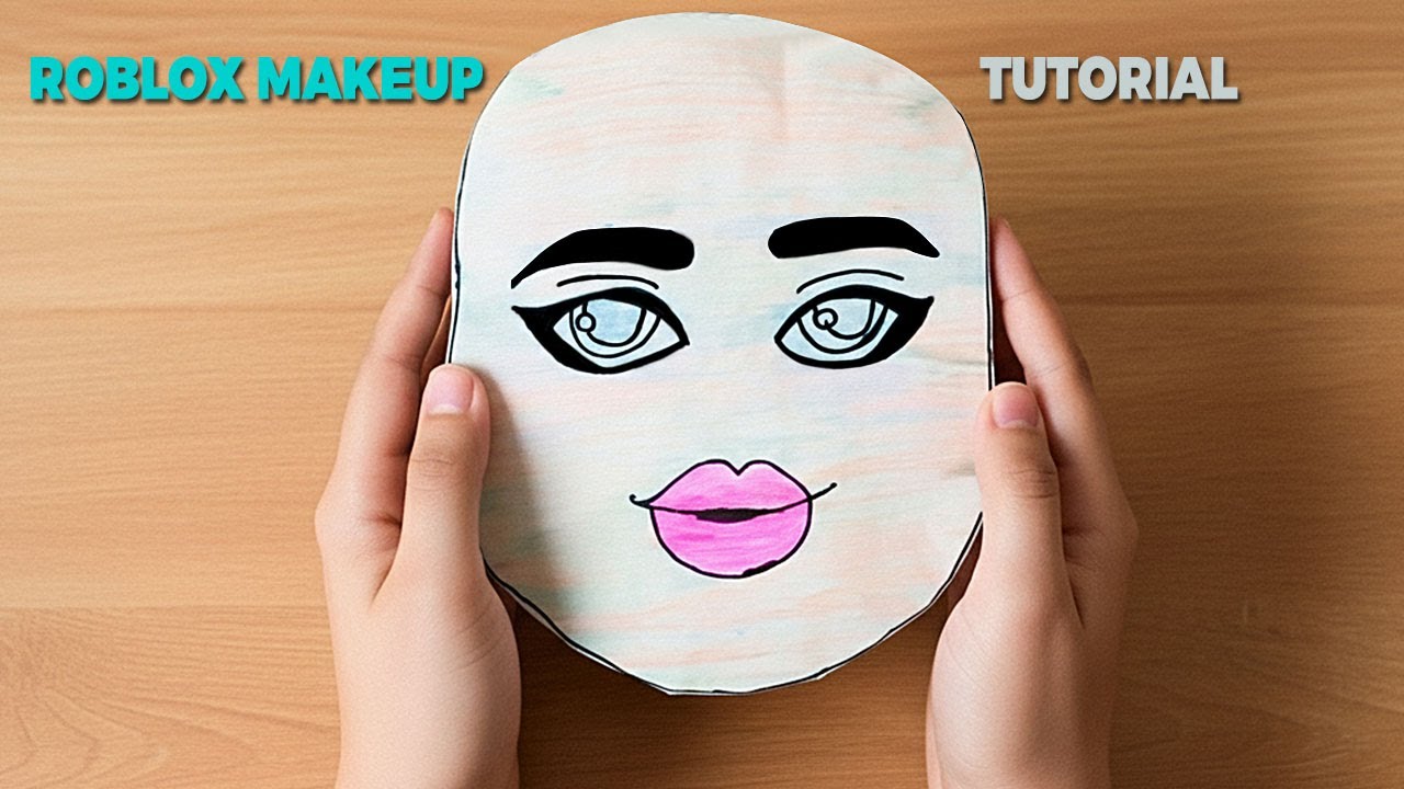 "DIY Roblox Squishy Makeup Tutorial 💄 | Cute & Easy Paper Squishy ...