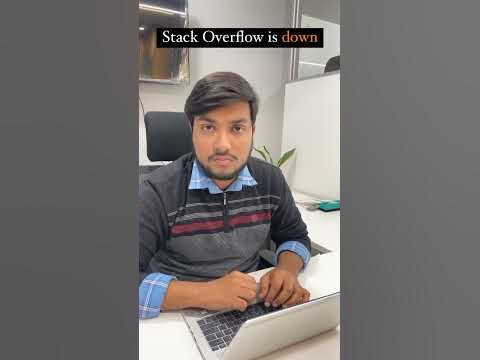 When Stack Overflow is down #shorts #codingninjas - YouTube