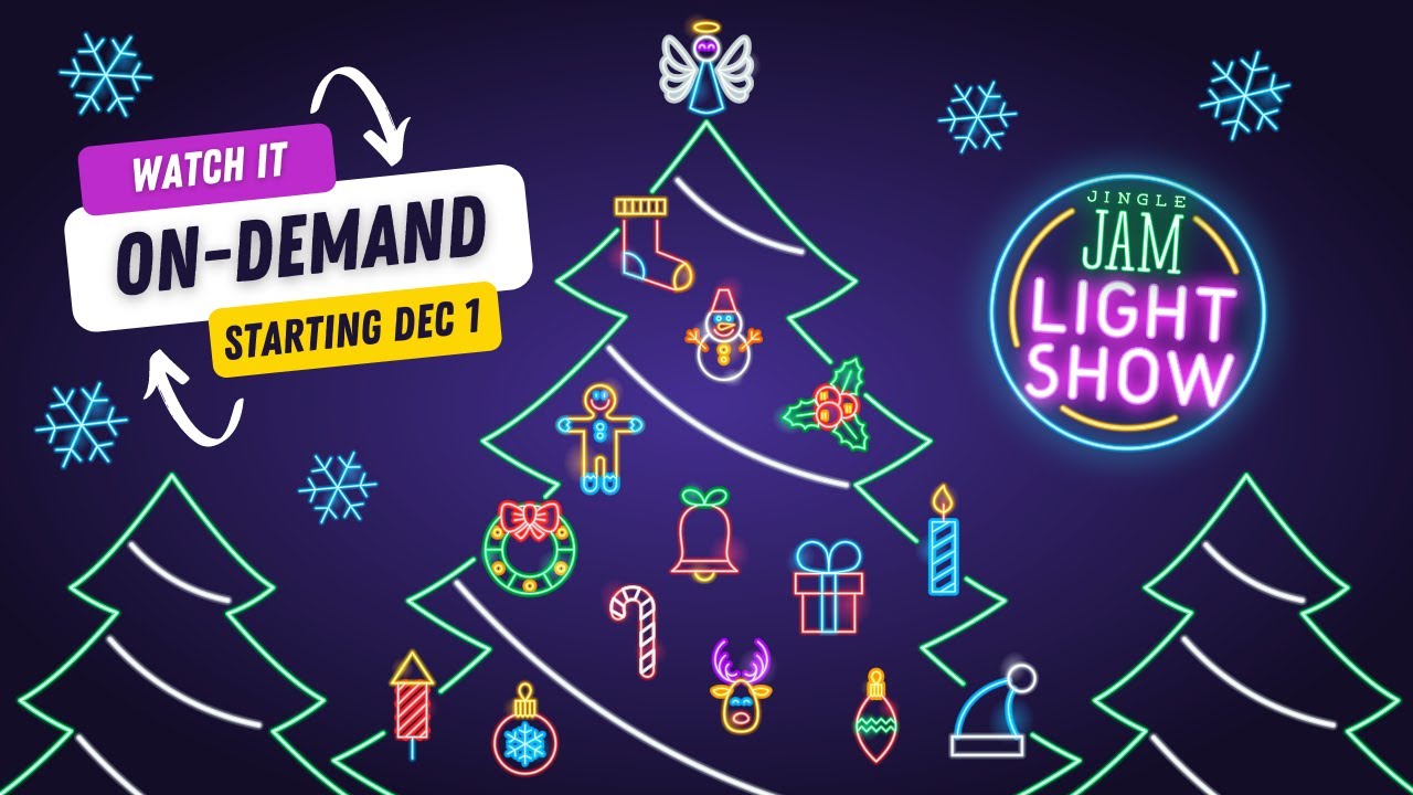 Jingle Jam 2021: A digital Christmas party for the ENTIRE family! - YouTube