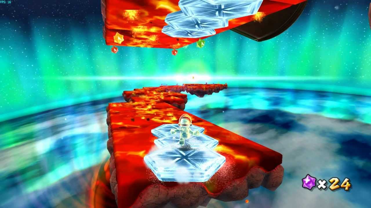 Let's Play -- Super Mario Galaxy (1080p), Part 12 -- Freeze Flame ...