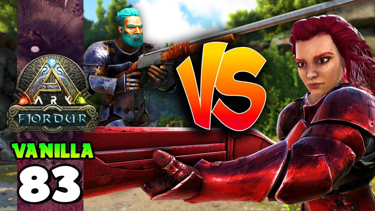 PVP ABEL VS MEDUSA!!! ARK: FJORDUR (VANILLA) 83 - YouTube
