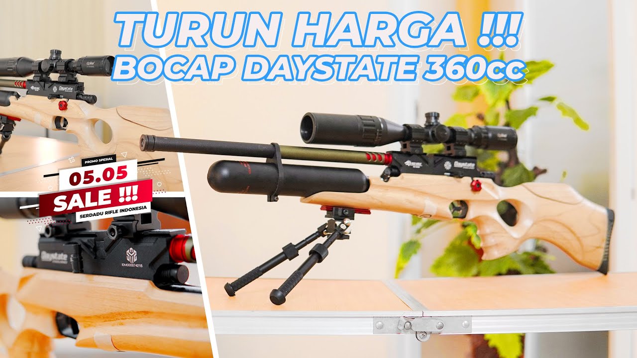 HARGA DISKON!!! BOCAP DAYSTATE 360cc!!! - YouTube