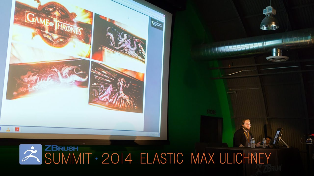 Official ZBrush Summit Presentation: Elastic with Max Ulichney - YouTube