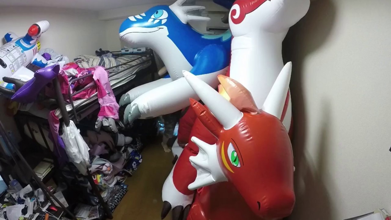 Inflate many inflatables - YouTube