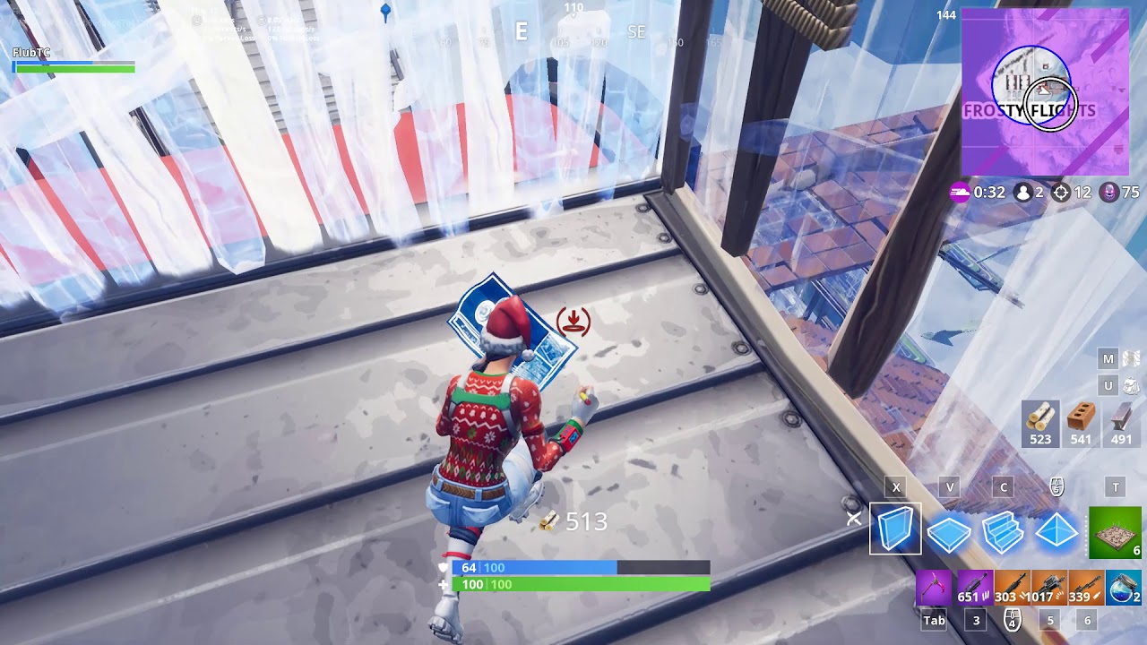 Ice Glitch in Fortnite + Easy Win With The Glitch - YouTube