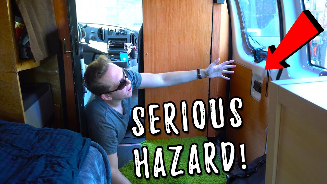 How To Fix A Broken Van Door (With Dad) - YouTube