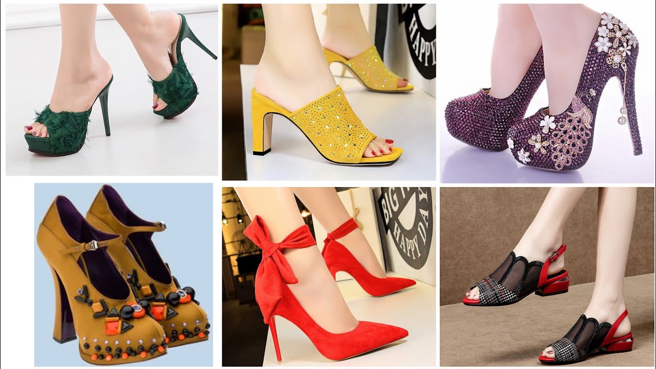 high heels new trendy collection | green heels vs other colors high ...