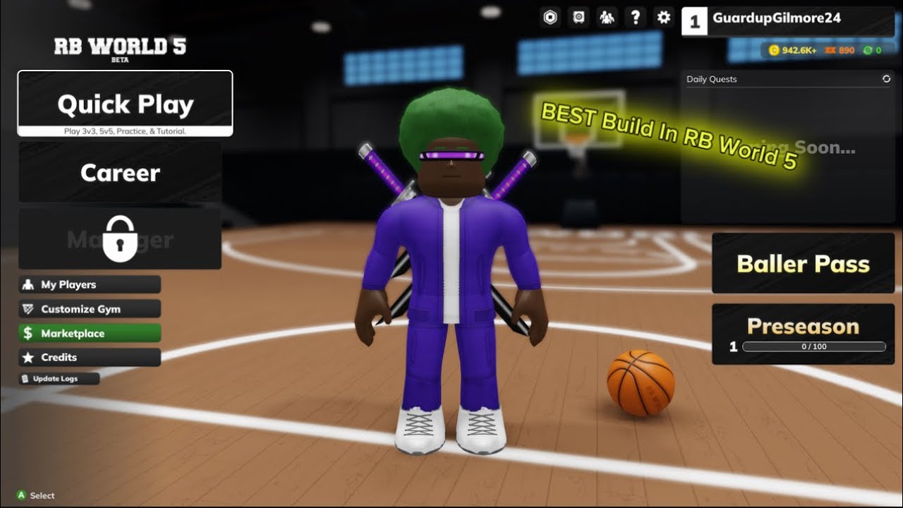 BEST RBW5 BUILD (All-Around Playmaker) - YouTube
