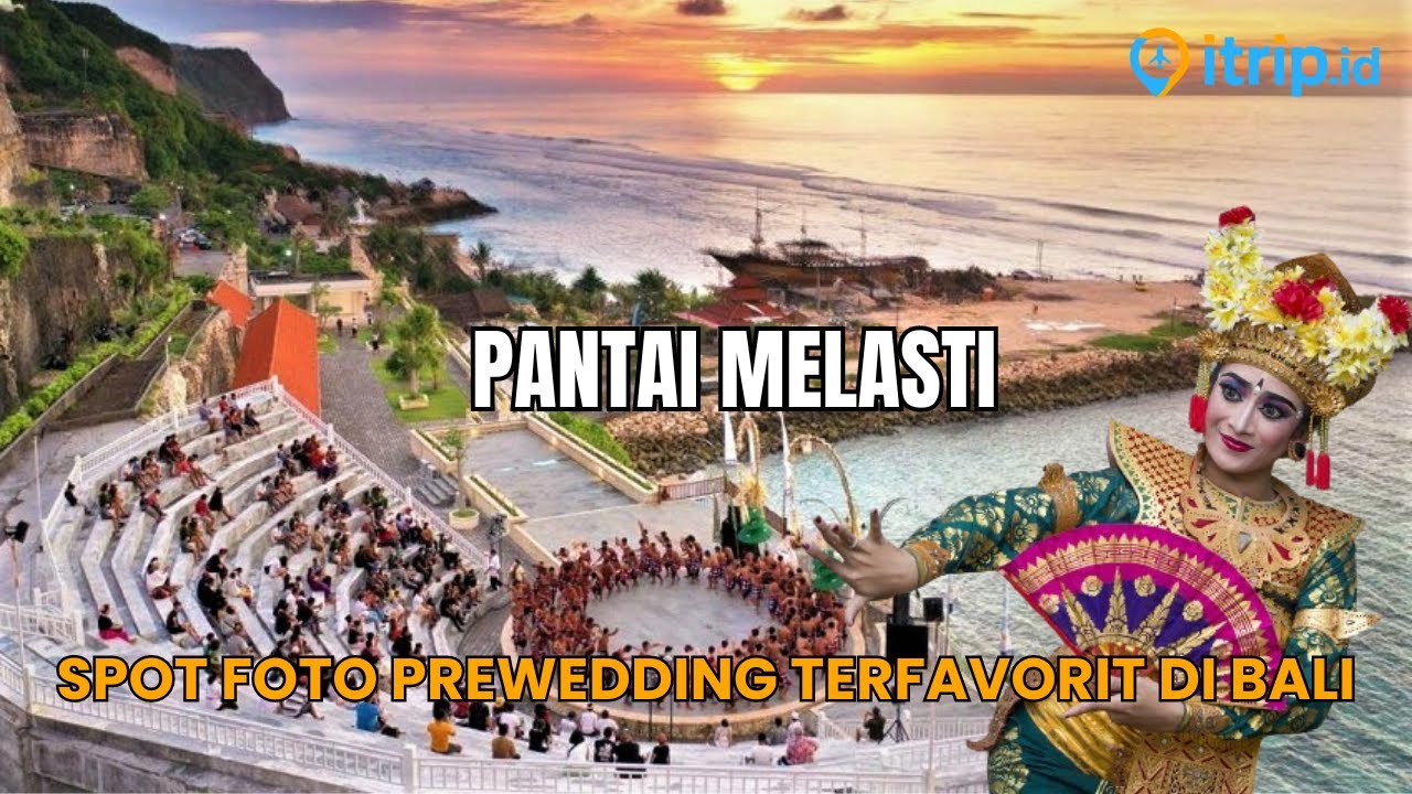 Pantai Melasti Bali, Pantai Eksotis di Tengah Bukit Kapur Megah! - YouTube