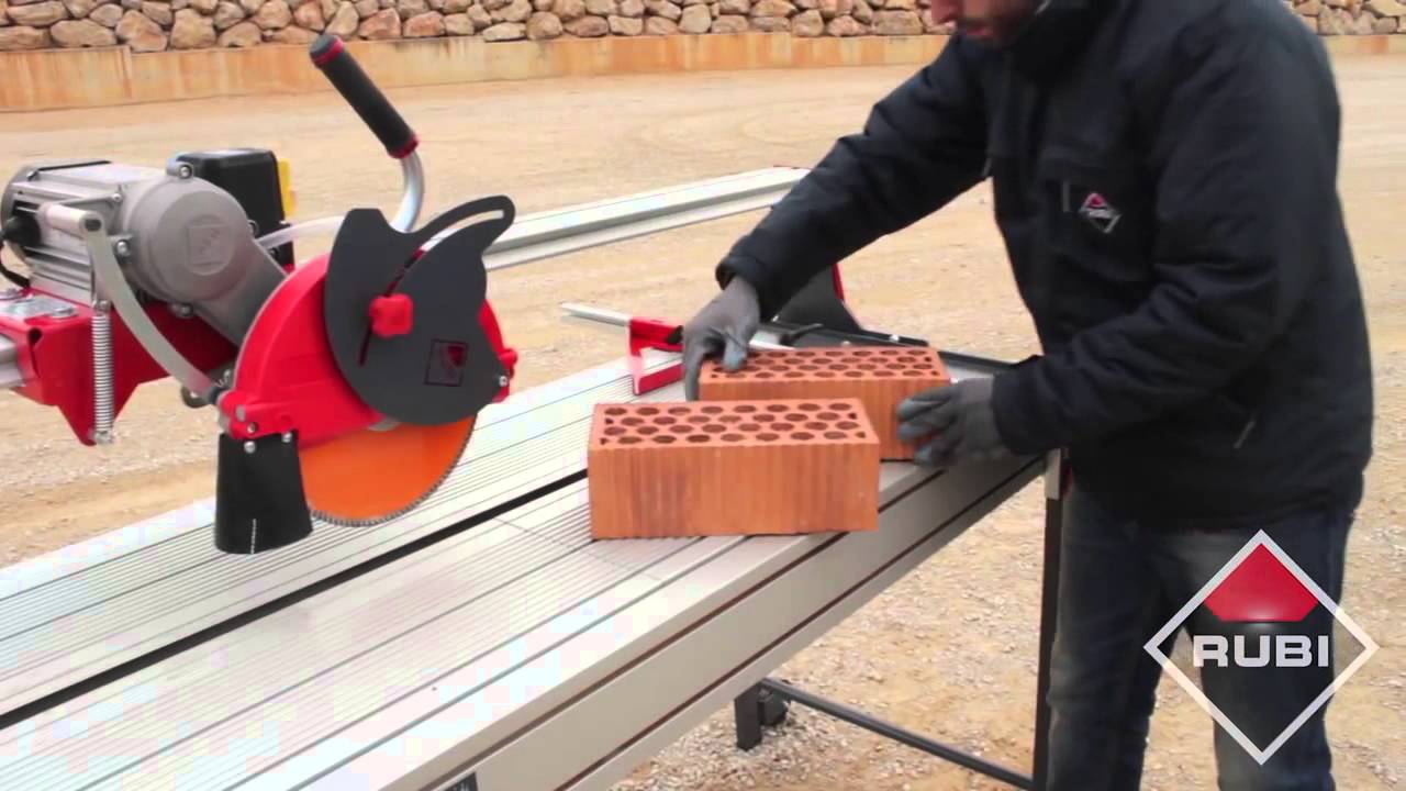 Rubi Diamant DX-250 PLUS 1400 - камнерезный станок - YouTube