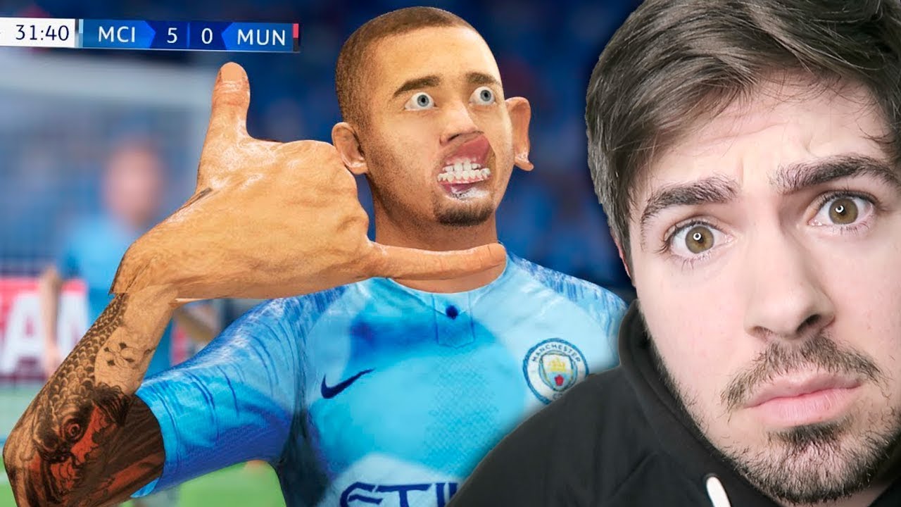 MAS JA??? OS MELHORES BUGS DO FIFA 19 ATE O MOMENTO!!! - YouTube