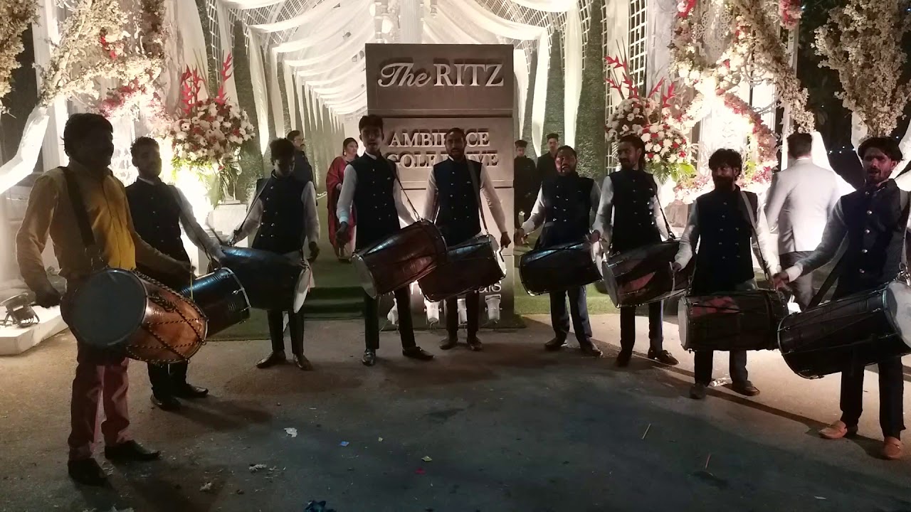 Best Dhol Wala In Delhi | Punjabi Dhol In Delhi | punjabi dholi - YouTube