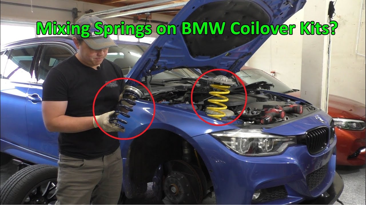 Mixing Springs on BMW Coilovers - YouTube
